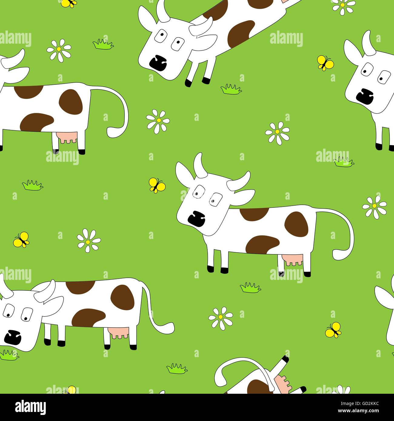 Cute baby cows Stock Vector Images - Alamy