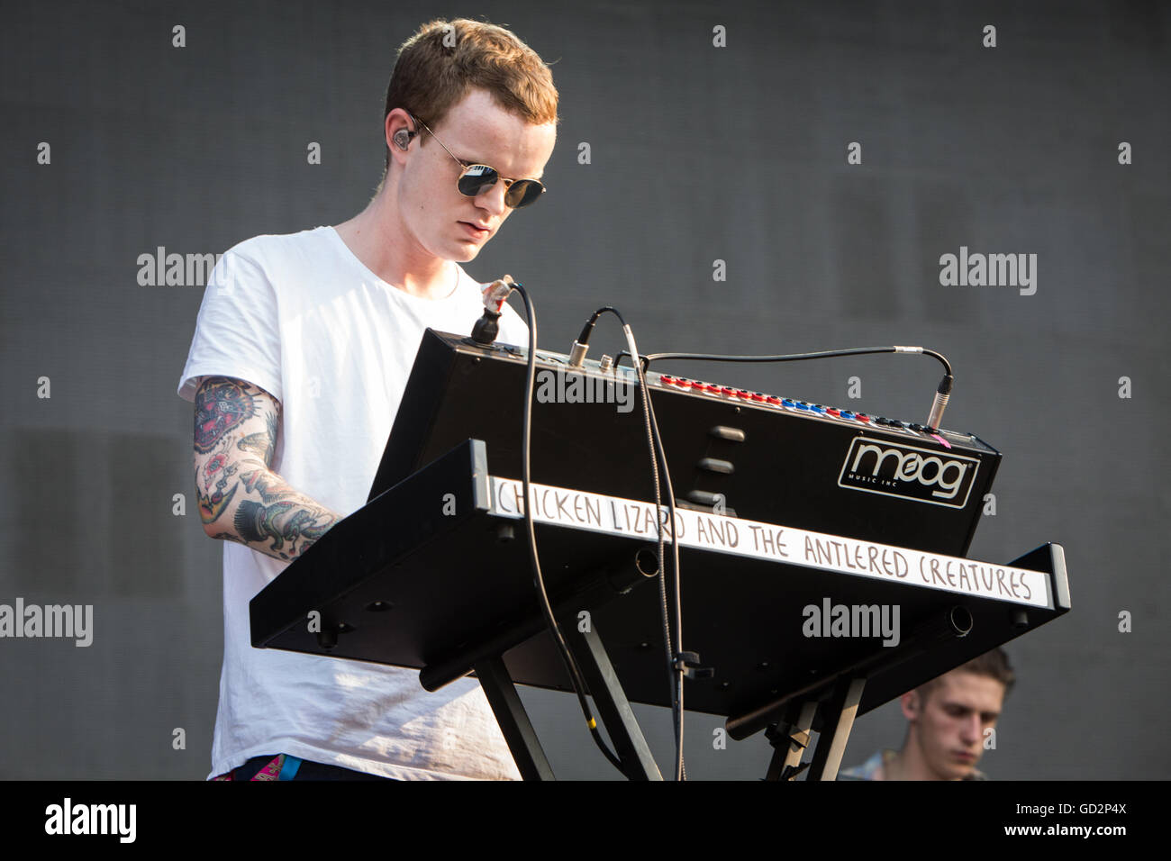 Monza Italy. 09 July 2016. The English singer-songwriter Alexandra ...