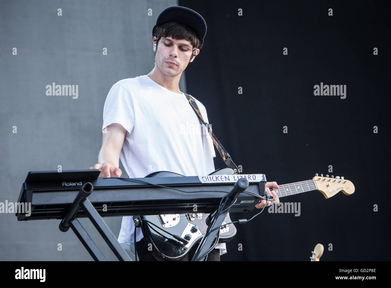 Monza Italy. 09 July 2016. The English singer-songwriter Alexandra ...