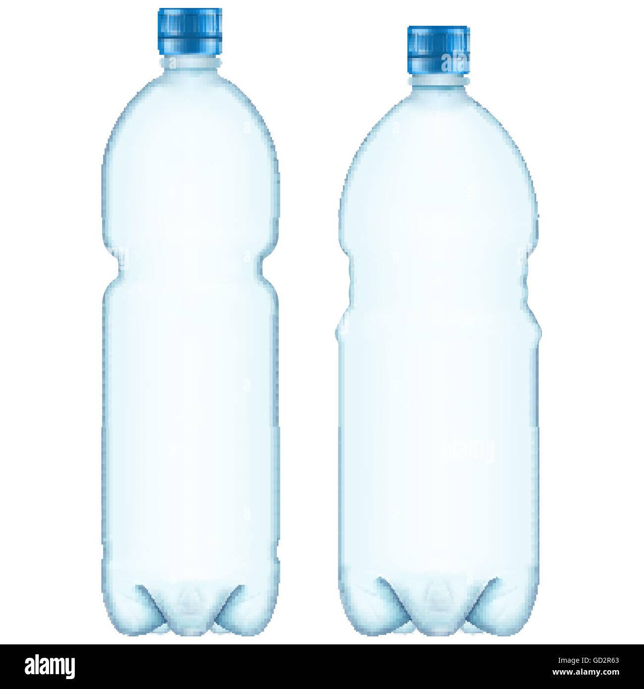 Bottles water recycling background Stock Vector Images - Alamy