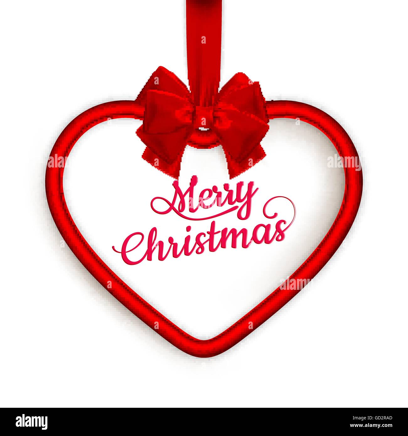 Noel love heart christmas Stock Vector Images - Alamy