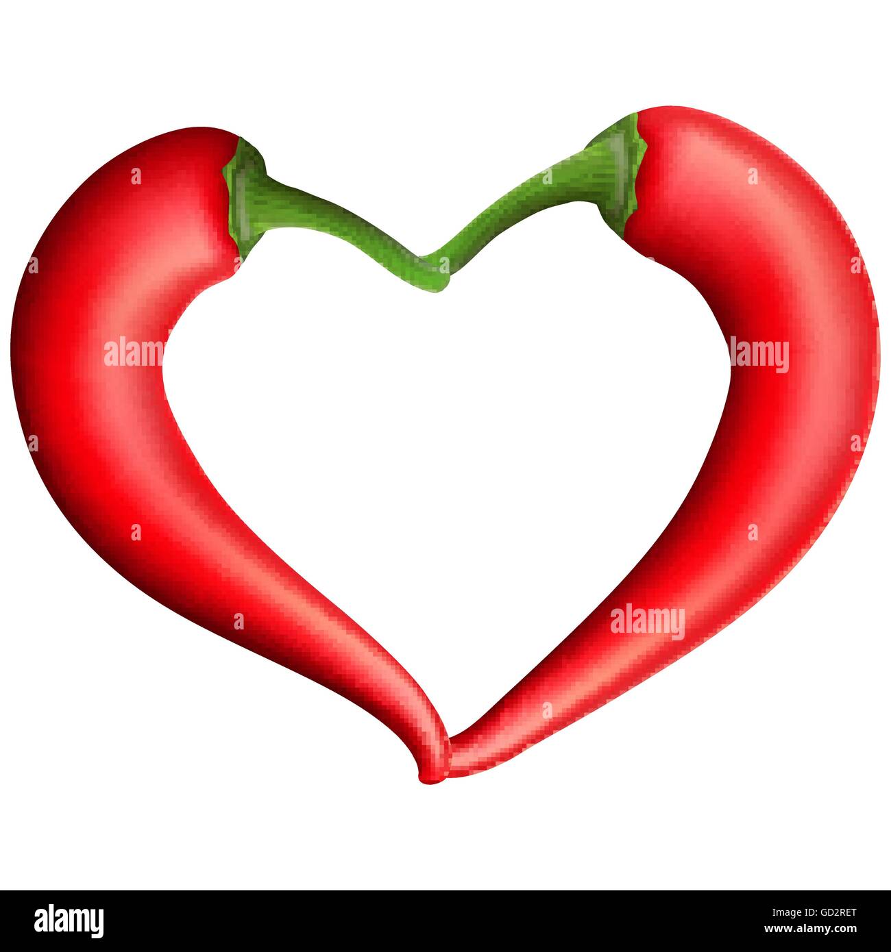 Spice heart Stock Vector Images - Alamy