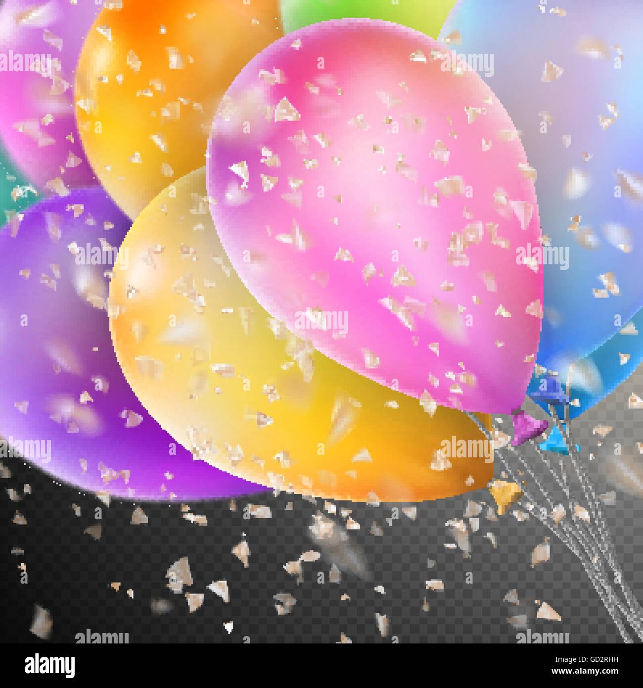 Balloons balloon inflating festival Stock Vector Images - Alamy