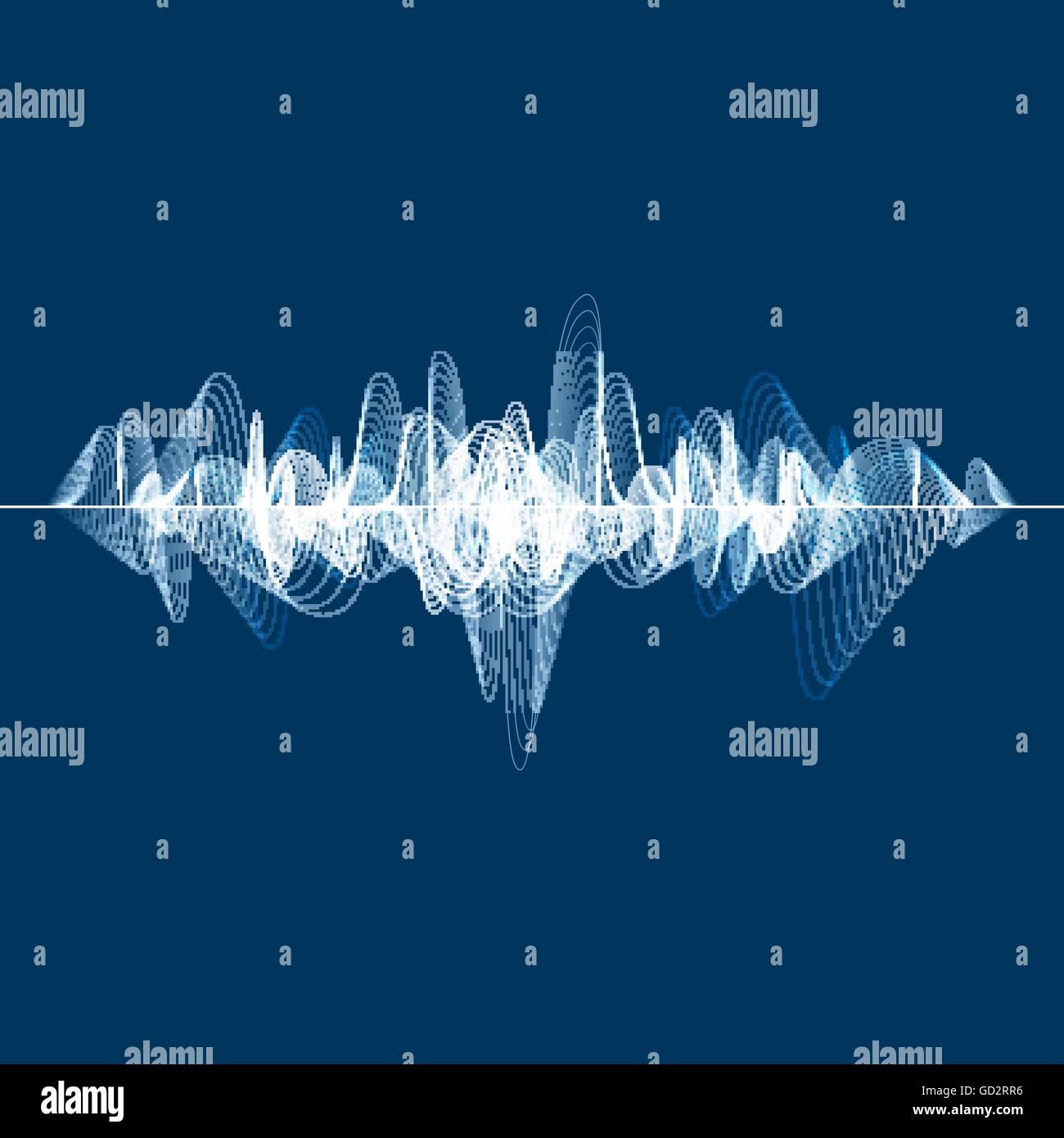 High energy waves Stock Vector Images - Alamy