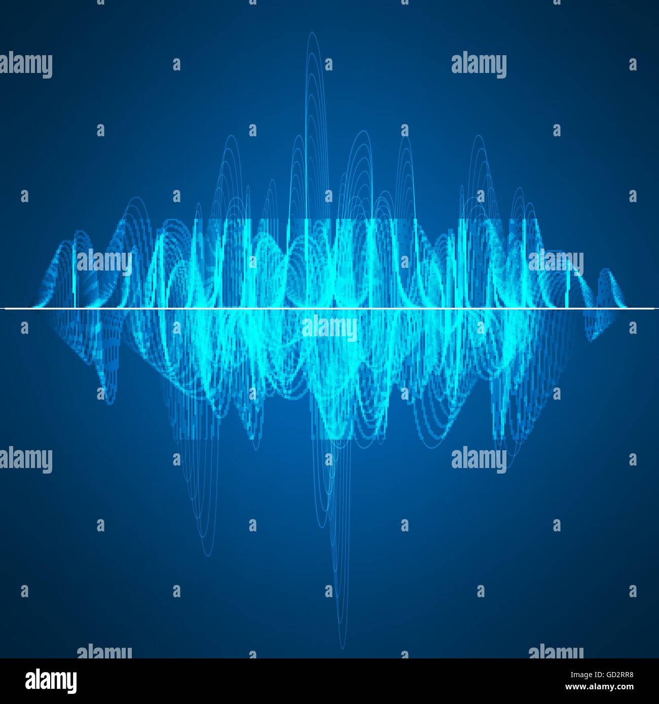 High energy waves Stock Vector Images - Alamy