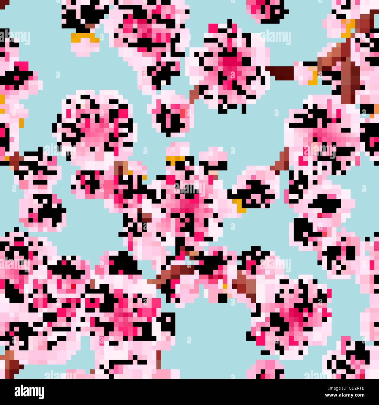 Sakura Stock Vector Images - Alamy