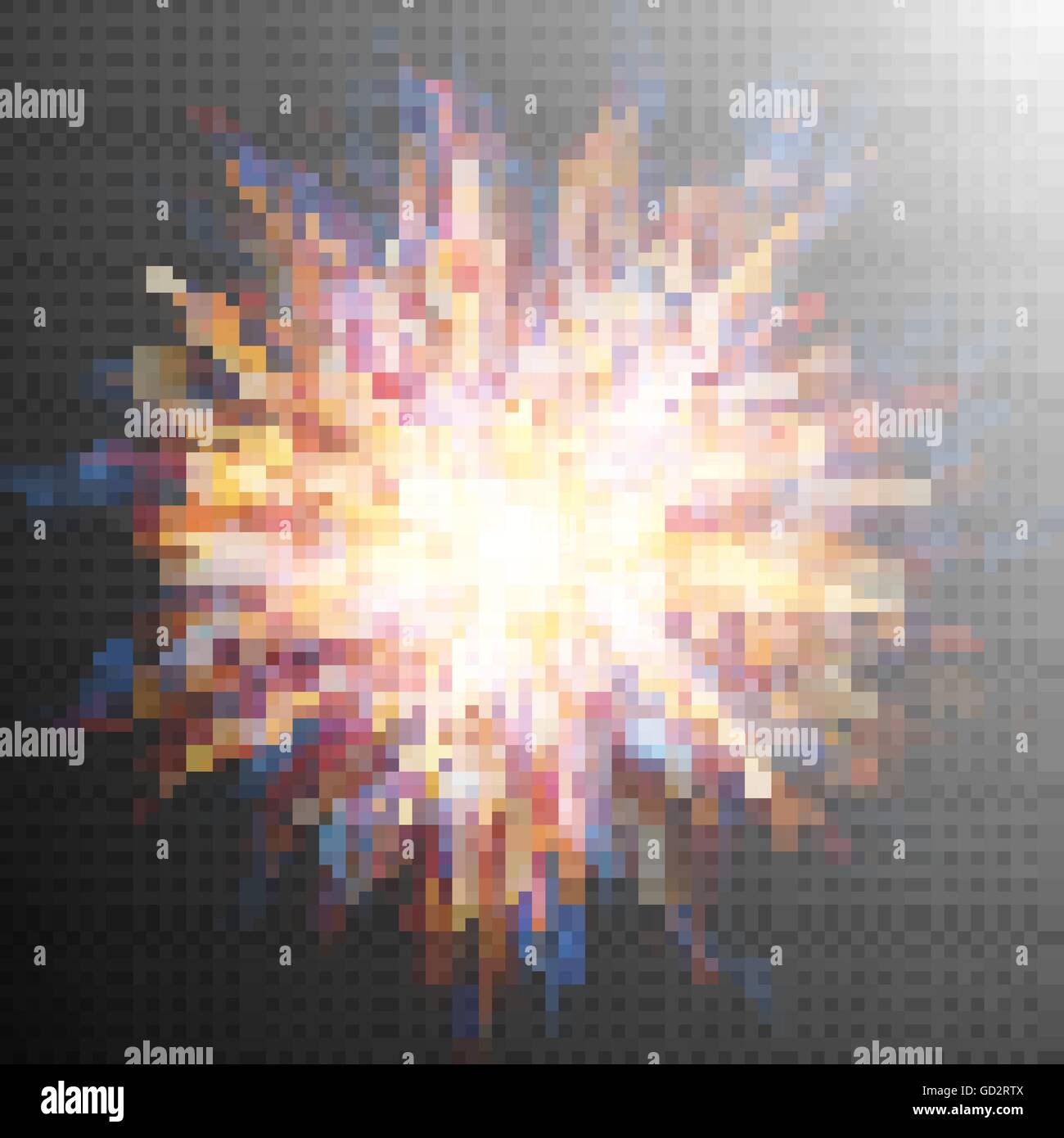 Starburst starry Stock Vector Images - Alamy