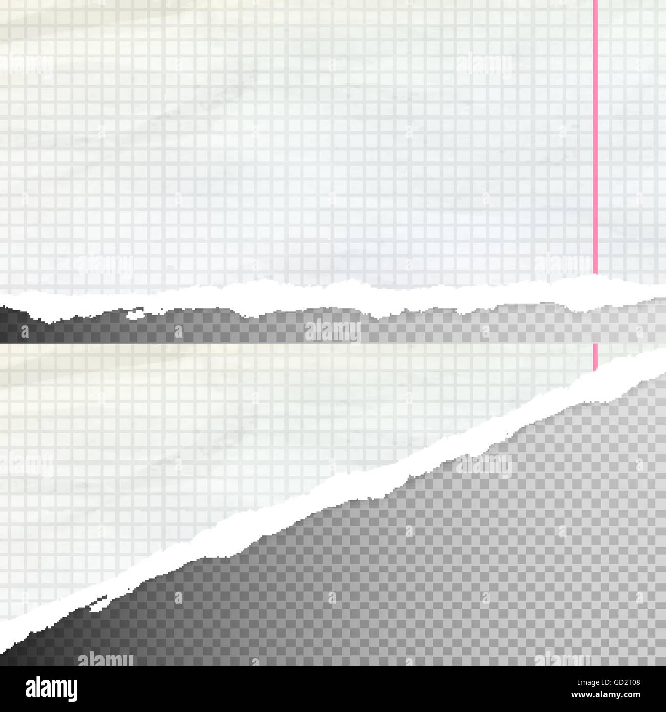 Realistic torn paper. EPS 10 Stock Vector Image & Art - Alamy