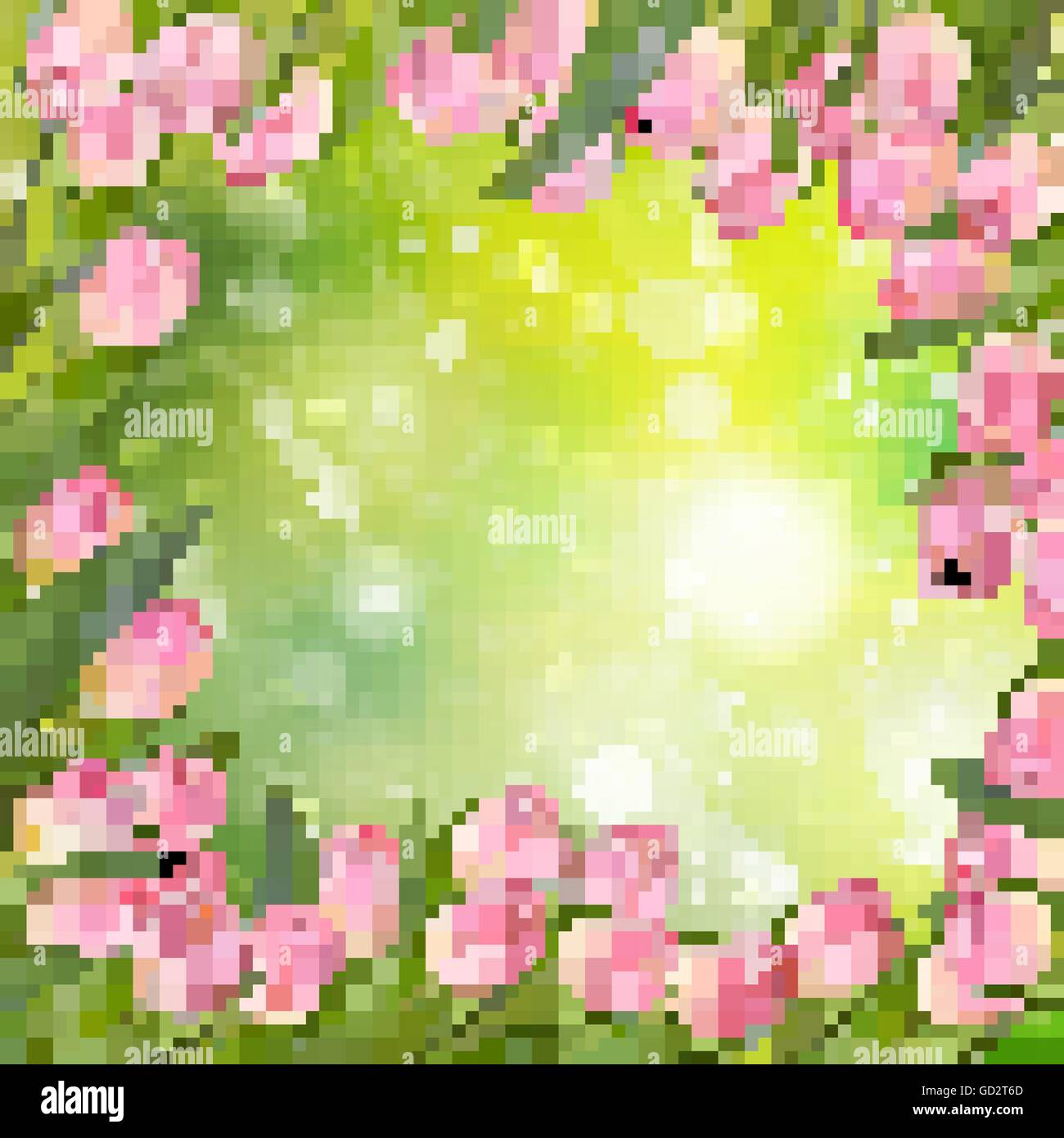 Spring Easter background. EPS 10 Stock Vector Image & Art - Alamy