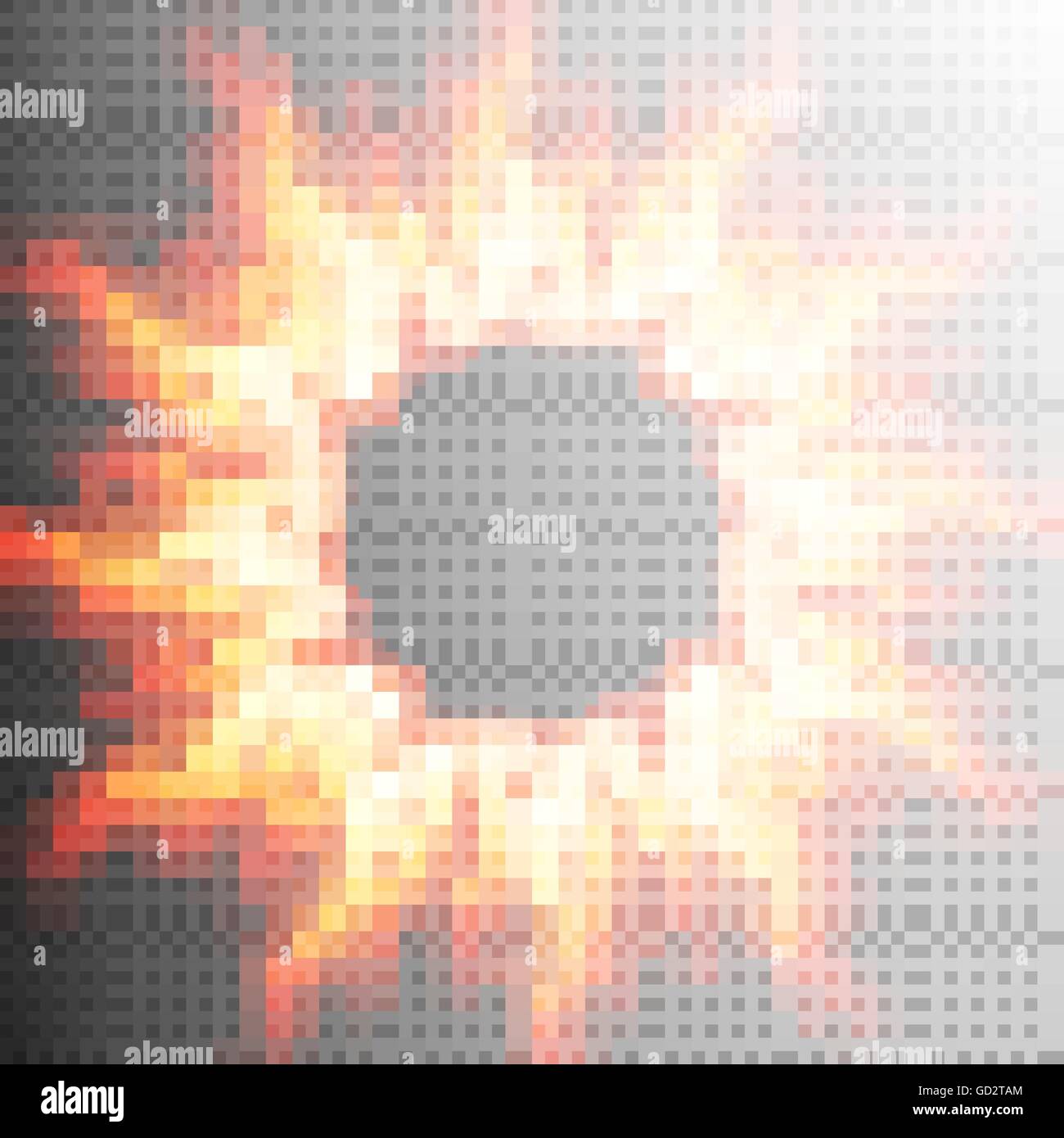 Fire frames Stock Vector Images - Alamy