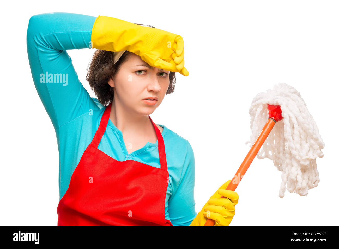 Wipes forehead hi-res stock photography and images - Alamy