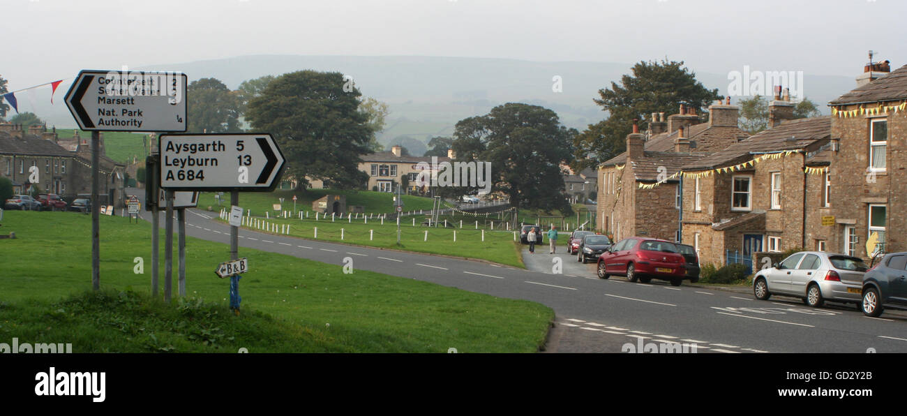Bainbridge village yorkshire hi-res stock photography and images - Alamy