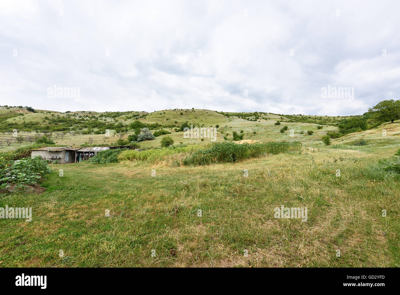 Aerial view sheepfold hi-res stock photography and images - Alamy