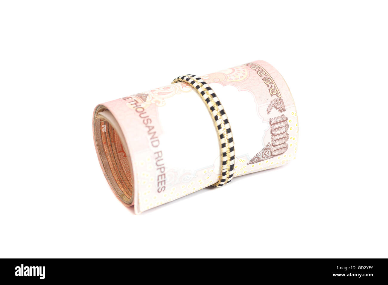 Roll indian currency rupee notes hi-res stock photography and images ...