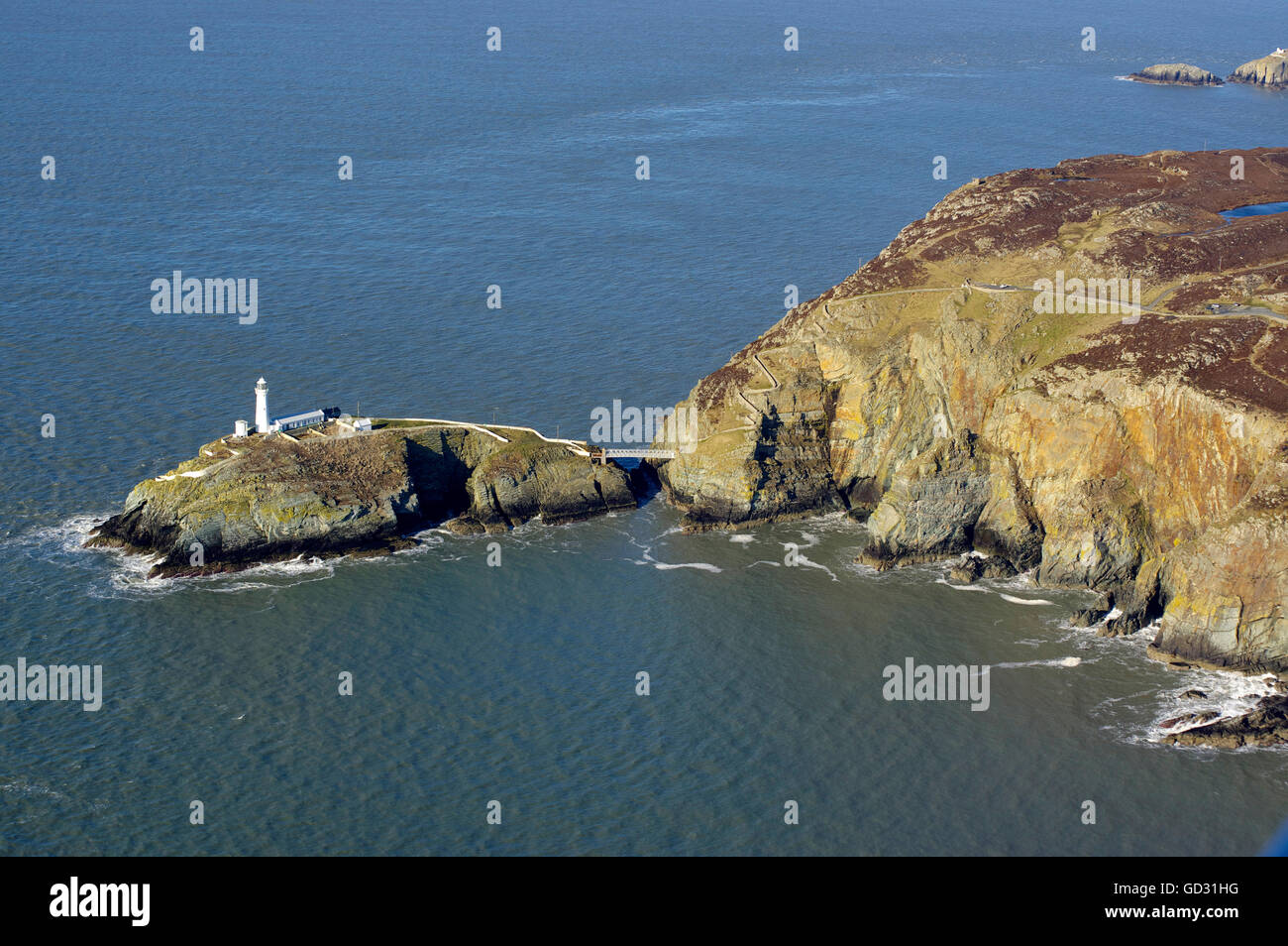 Holyhead island north wales aerial hi-res stock photography and images ...