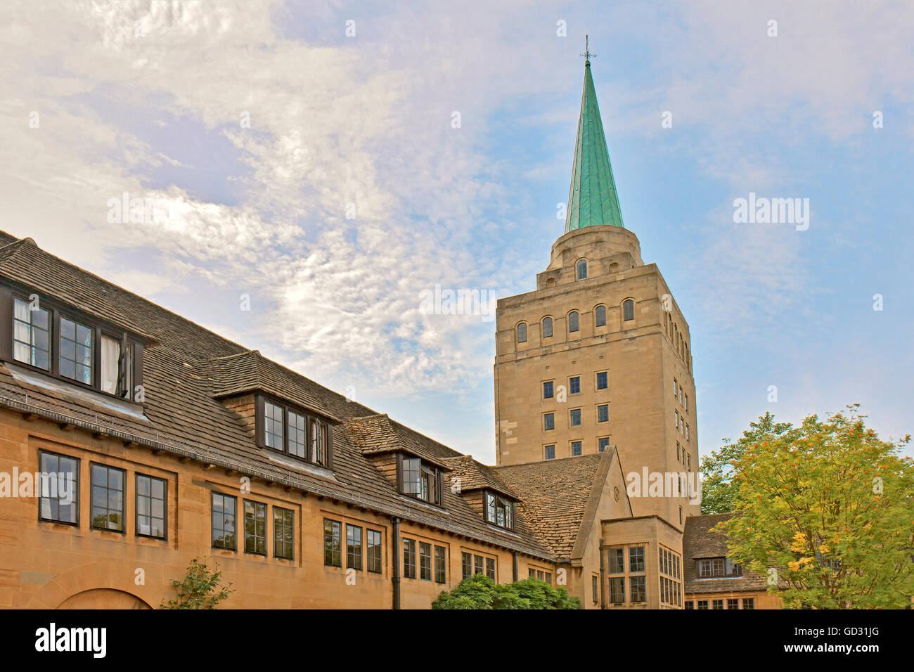 UK Oxford Nuffield College Stock Photo - Alamy