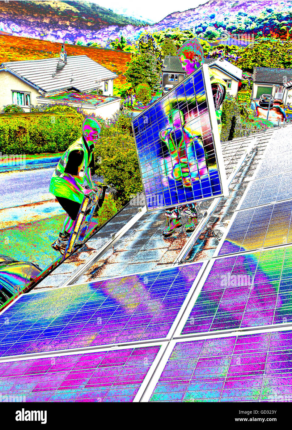 Solar spectrum hi-res stock photography and images - Alamy