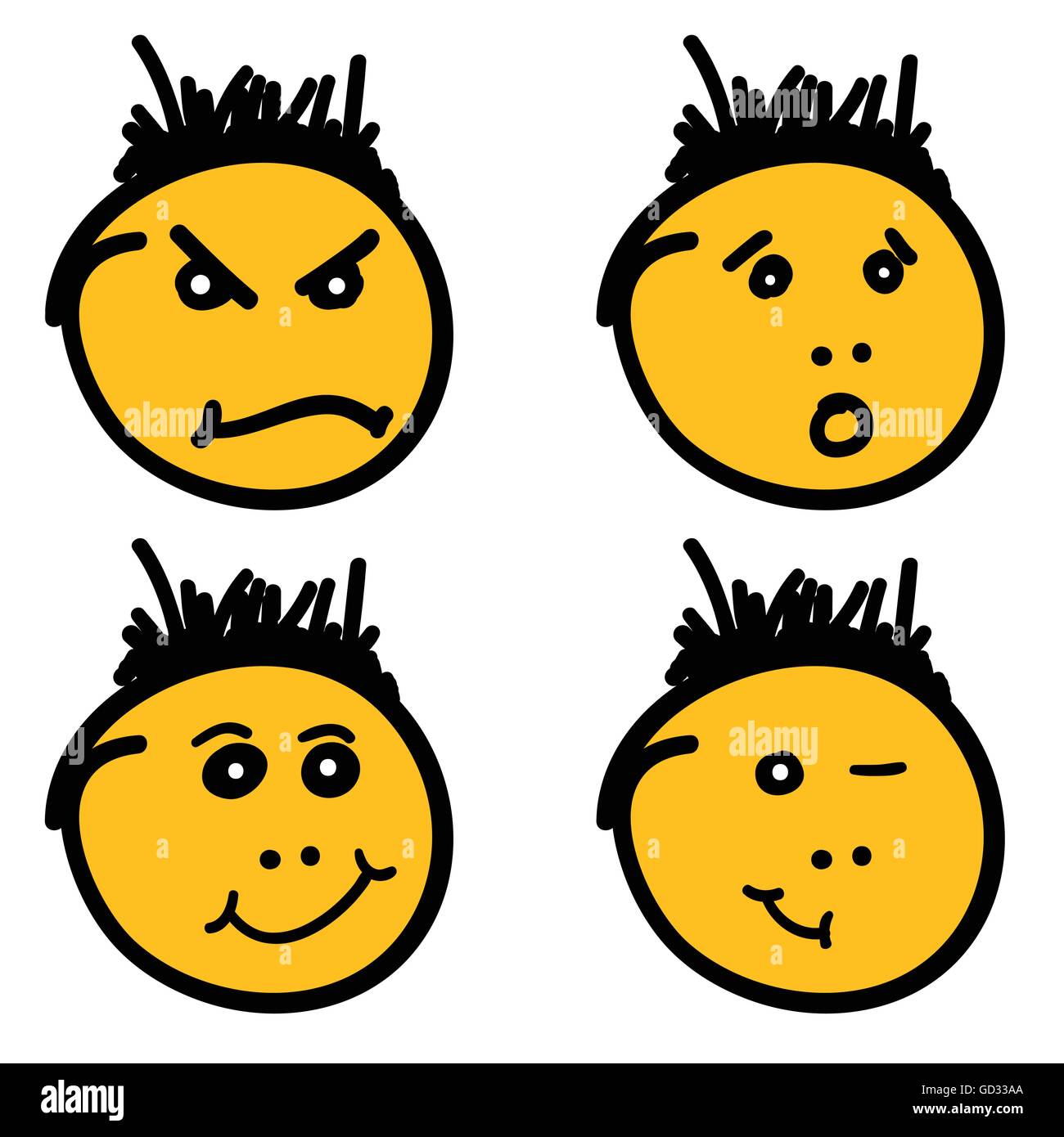 Emotion collection hi-res stock photography and images - Alamy