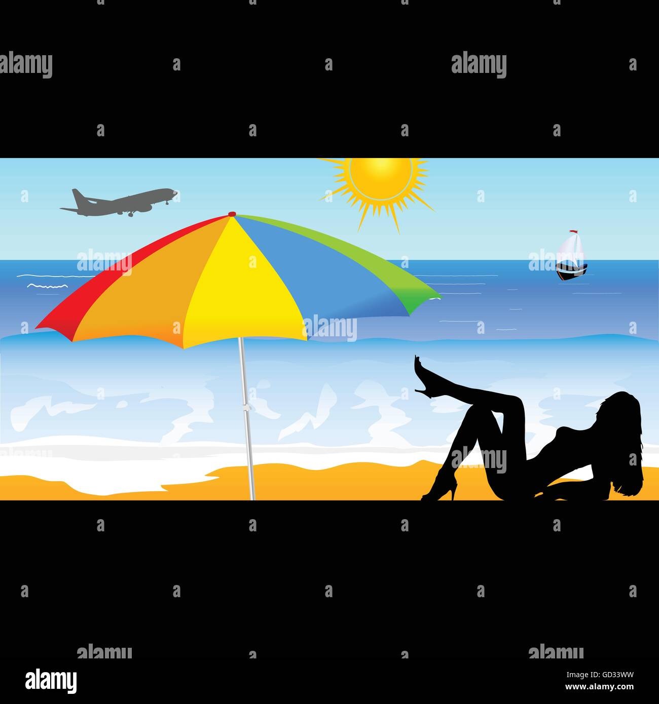 Knee Sands Stock Vector Images Alamy