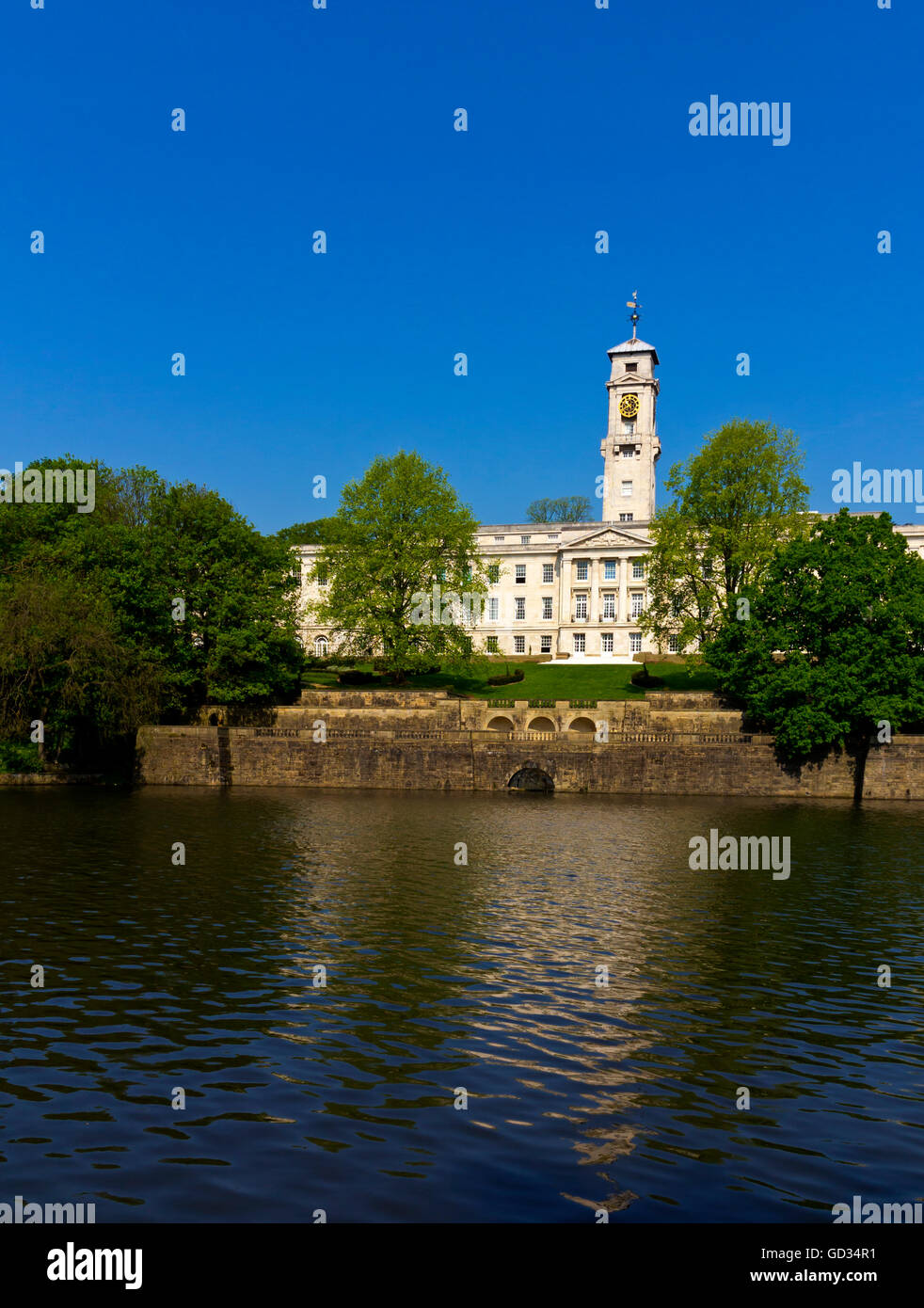 View of Trent Building at the University of Nottingham Nottinghamshire ...
