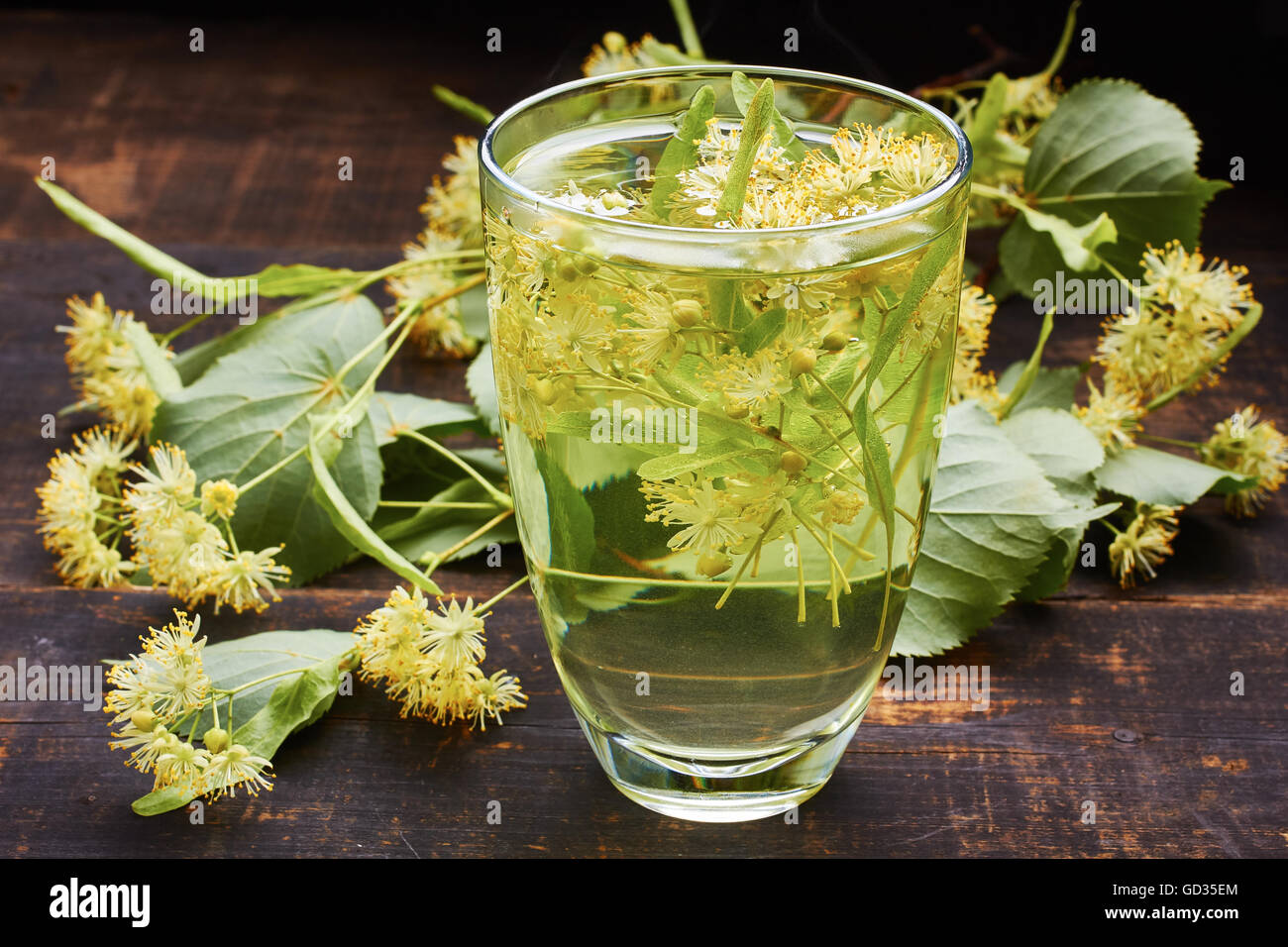 Linden bloom tea hi-res stock photography and images - Alamy