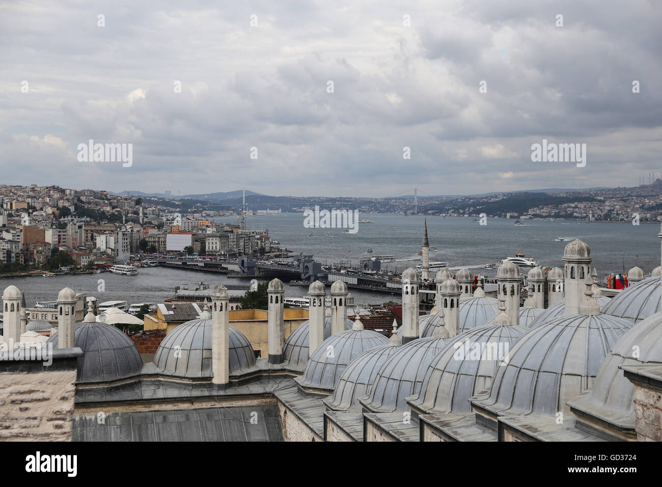 Galata and Karakoy district in Istanbul city, Turkey Stock Photo - Alamy