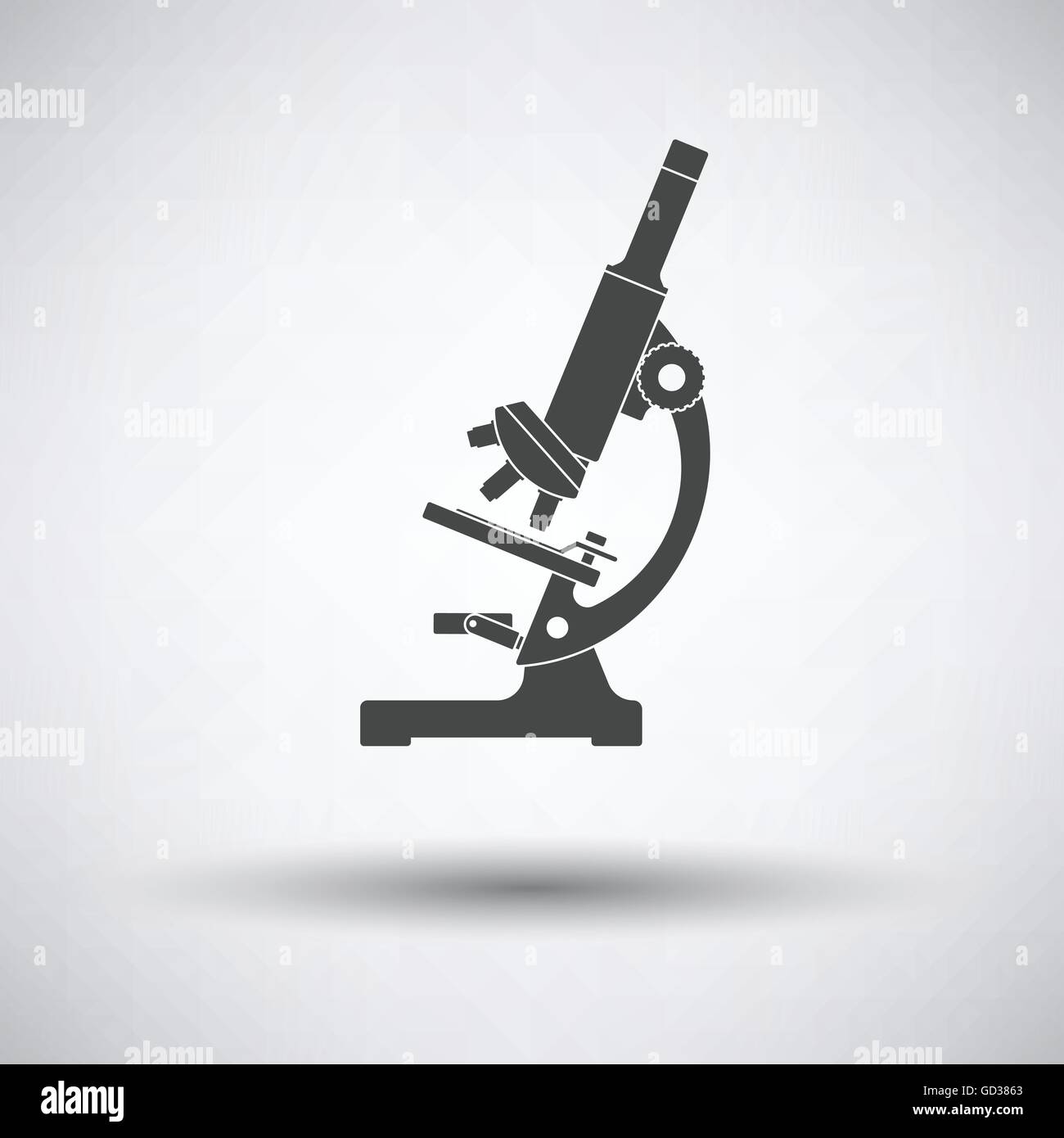 Icon of chemistry microscope Stock Vector Image & Art - Alamy