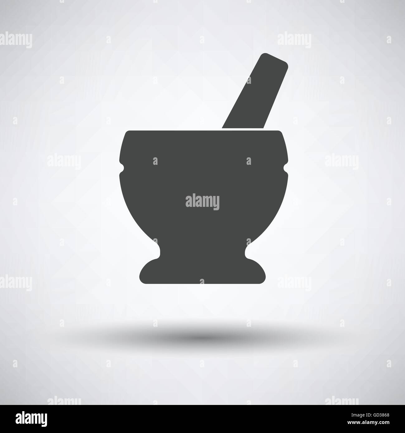 Icon of chemistry mortar Stock Vector Image & Art - Alamy