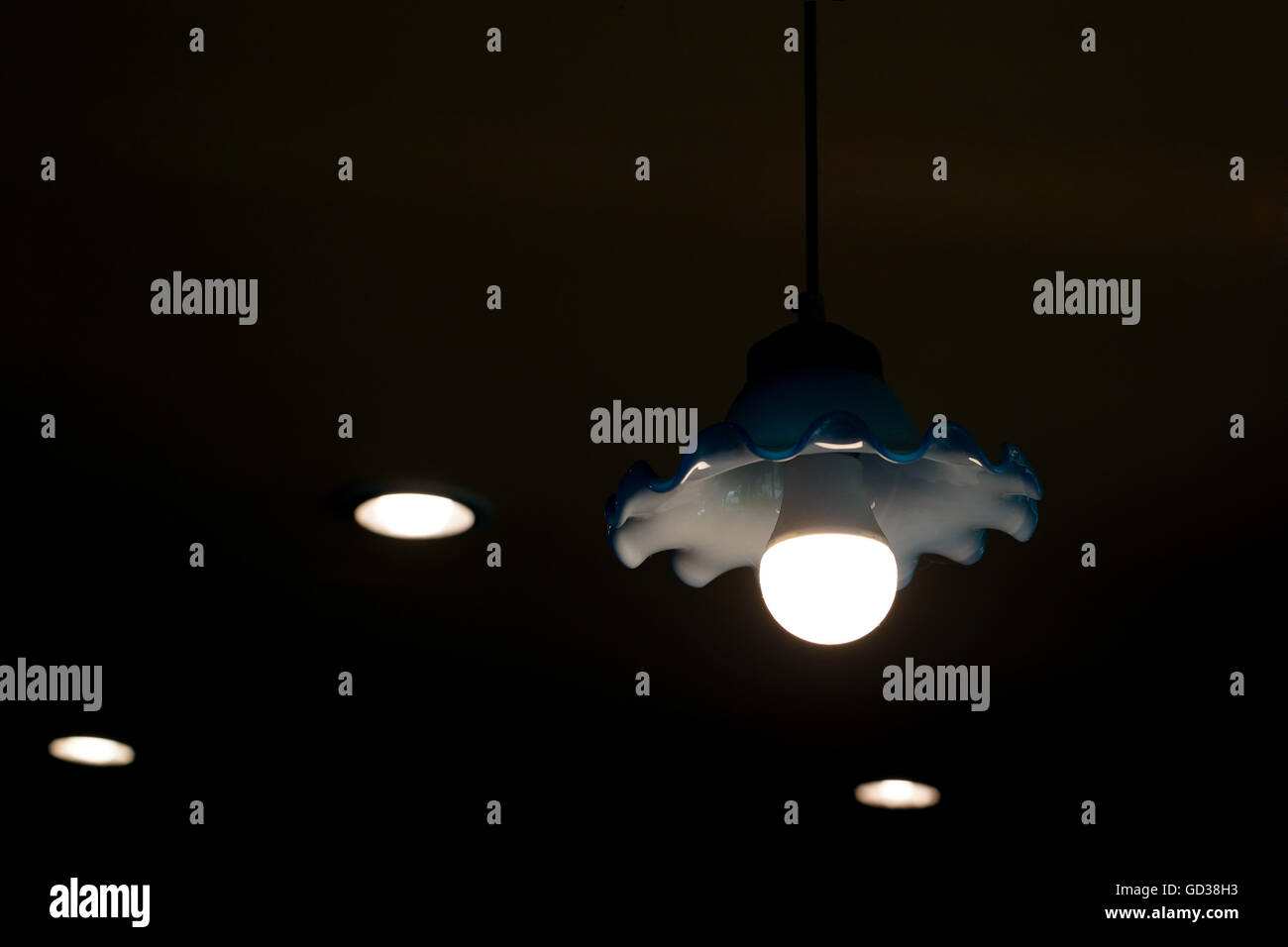 Energy bulb hanging hi-res stock photography and images - Alamy