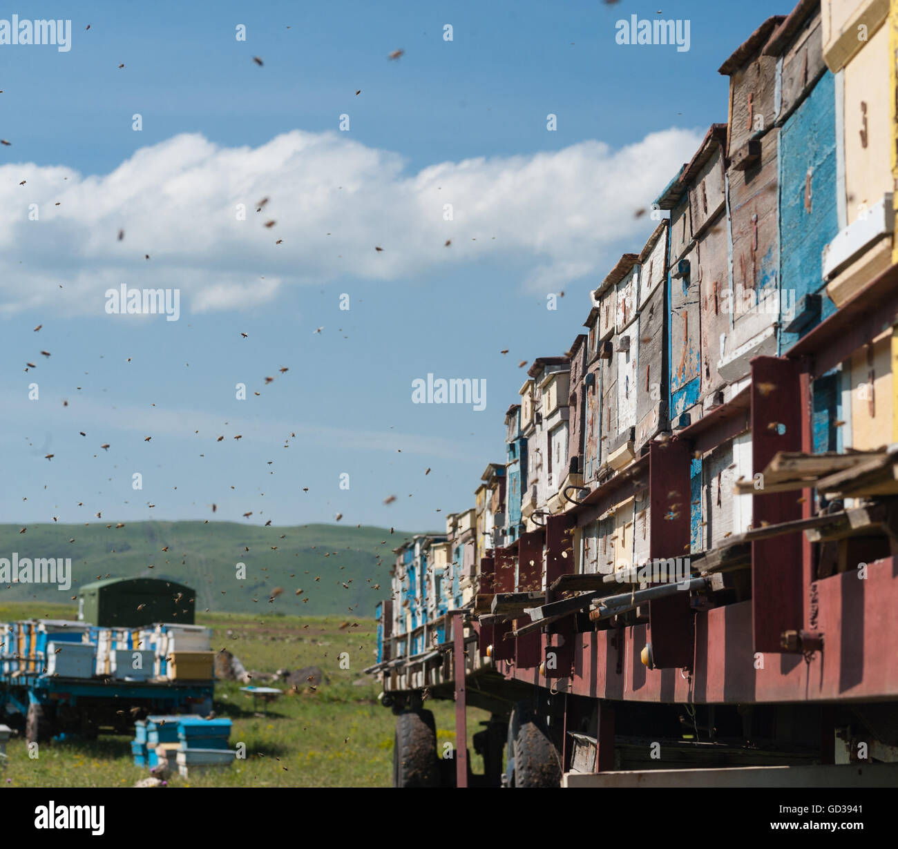 Beehive cart hi-res stock photography and images - Alamy