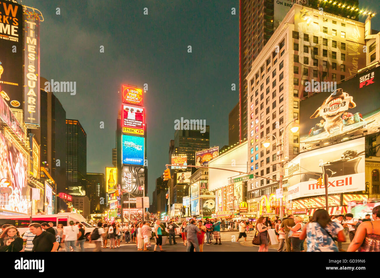 New York - SEPTEMBER 5, 2010: Times Square on September 5 in New York ...