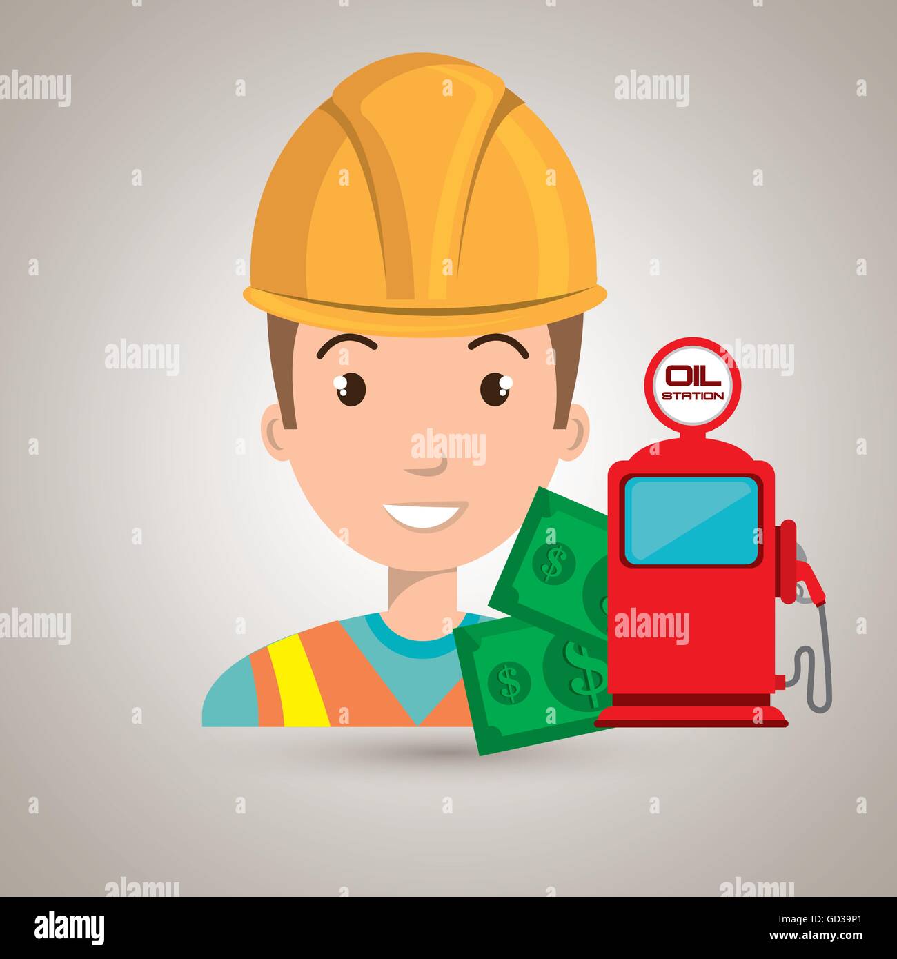Man the stations Stock Vector Images - Alamy