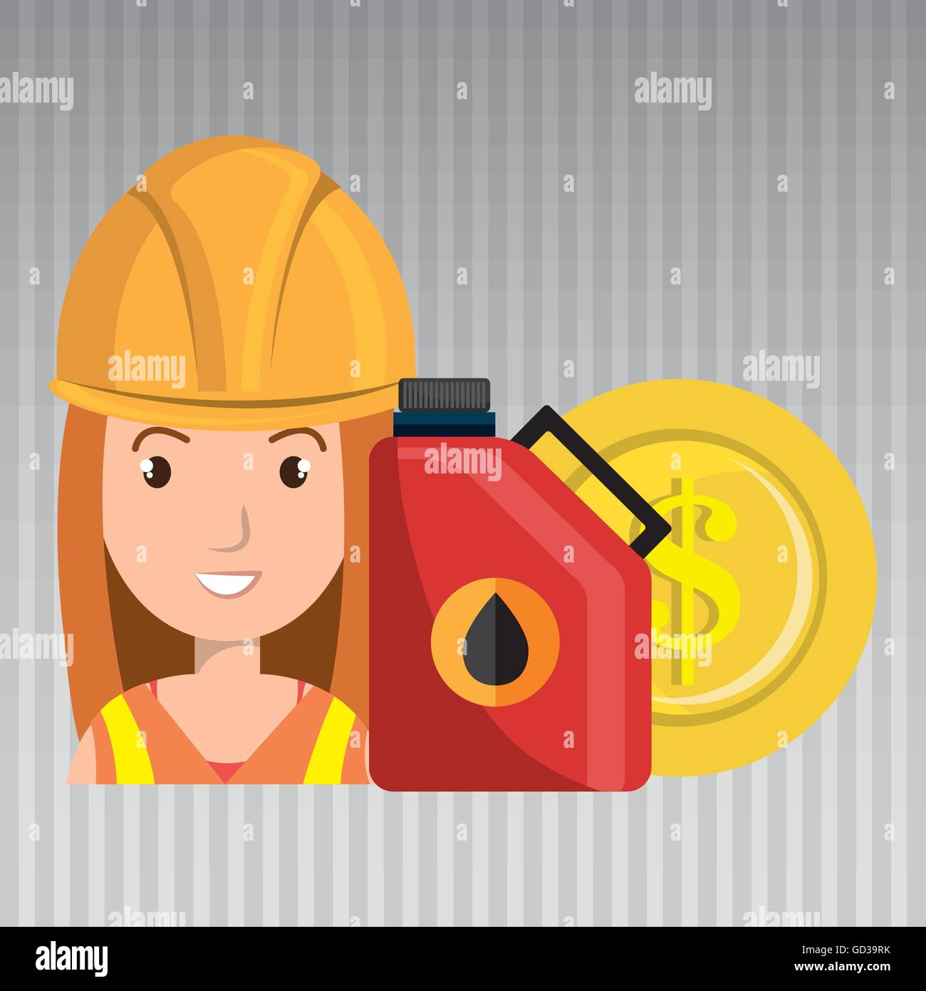 oil worker person isolated icon design Stock Vector Image & Art - Alamy