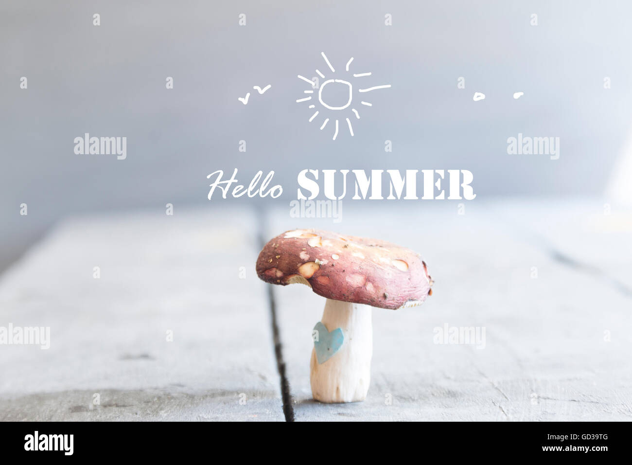Hello summer idea Stock Photo - Alamy