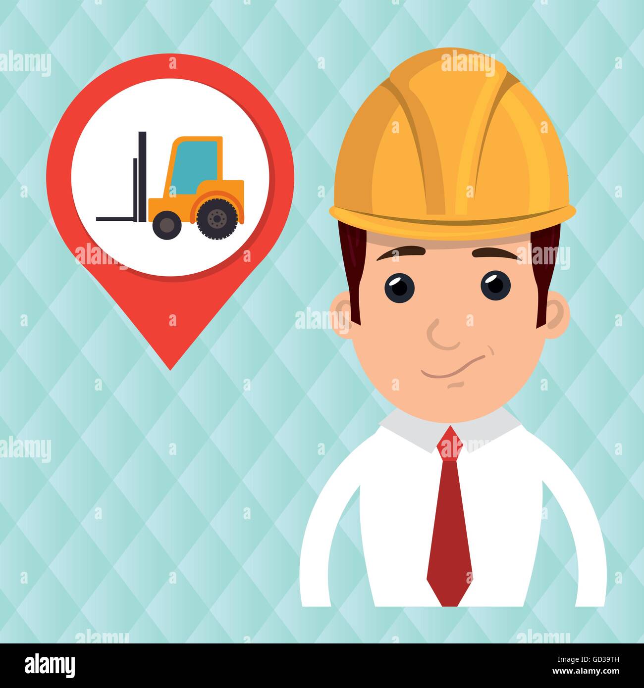Man Lifting Heavy Load Stock Vector Images - Alamy