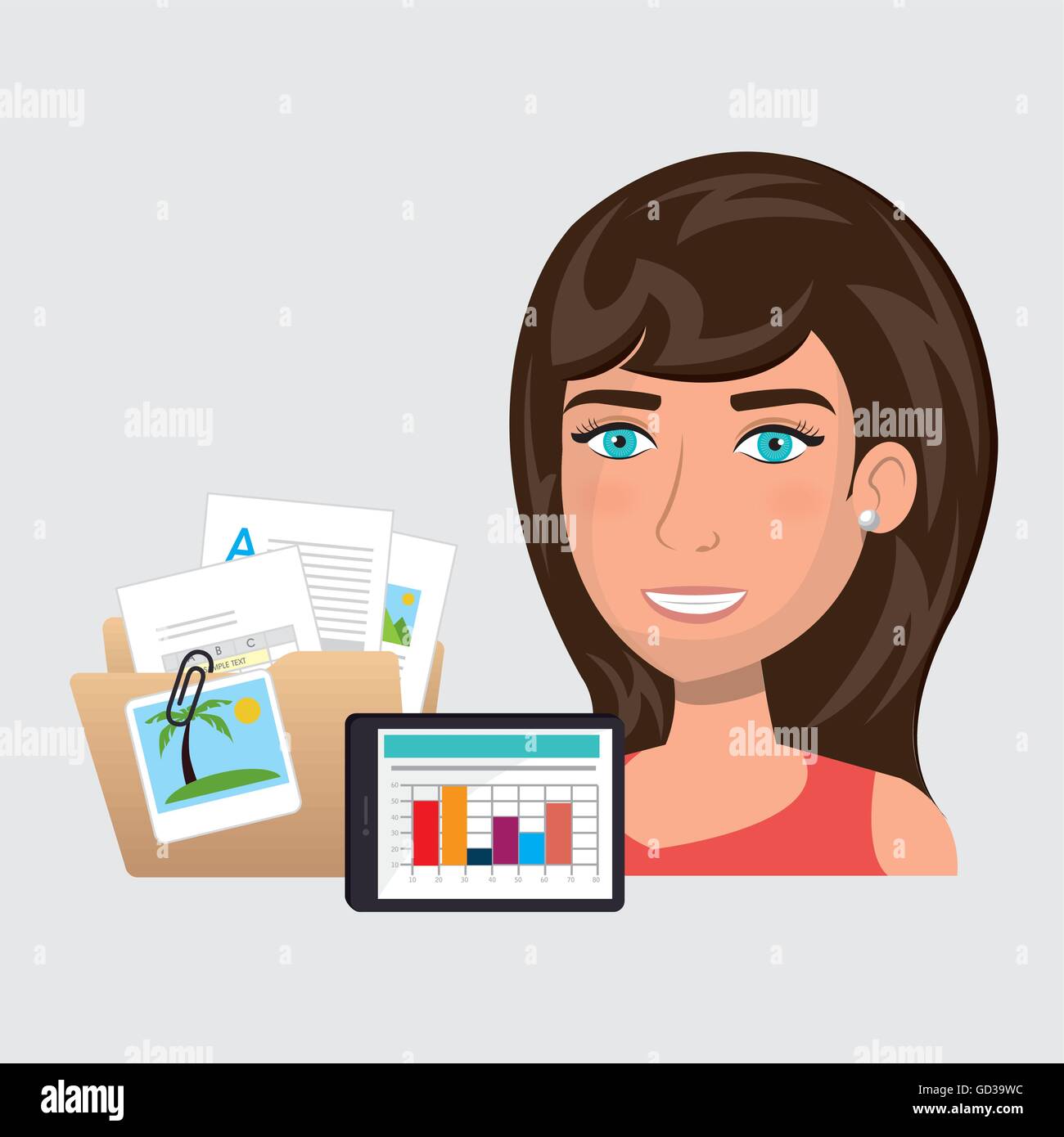 Personal papers Stock Vector Images - Alamy