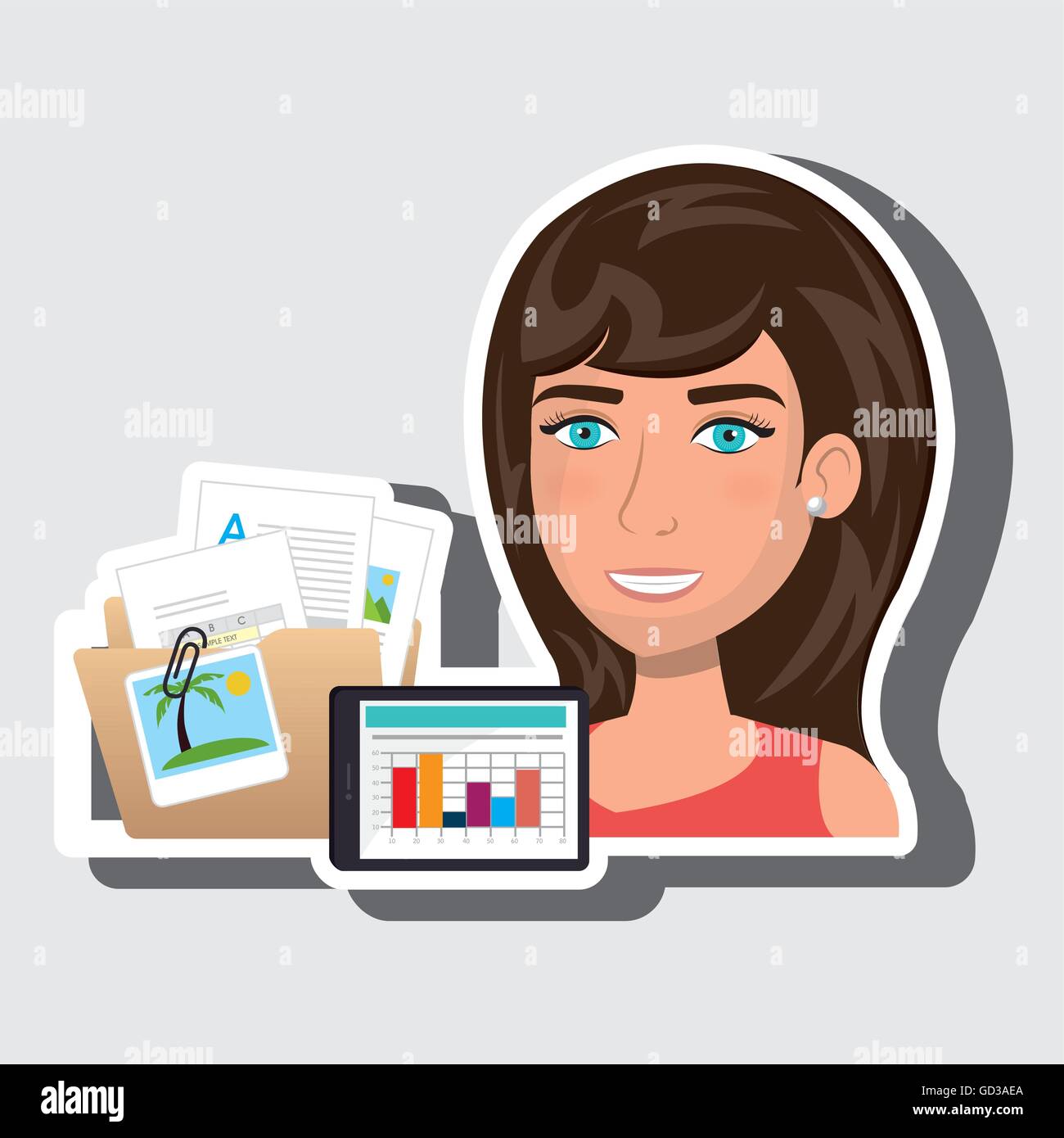 Personal papers Stock Vector Images - Alamy