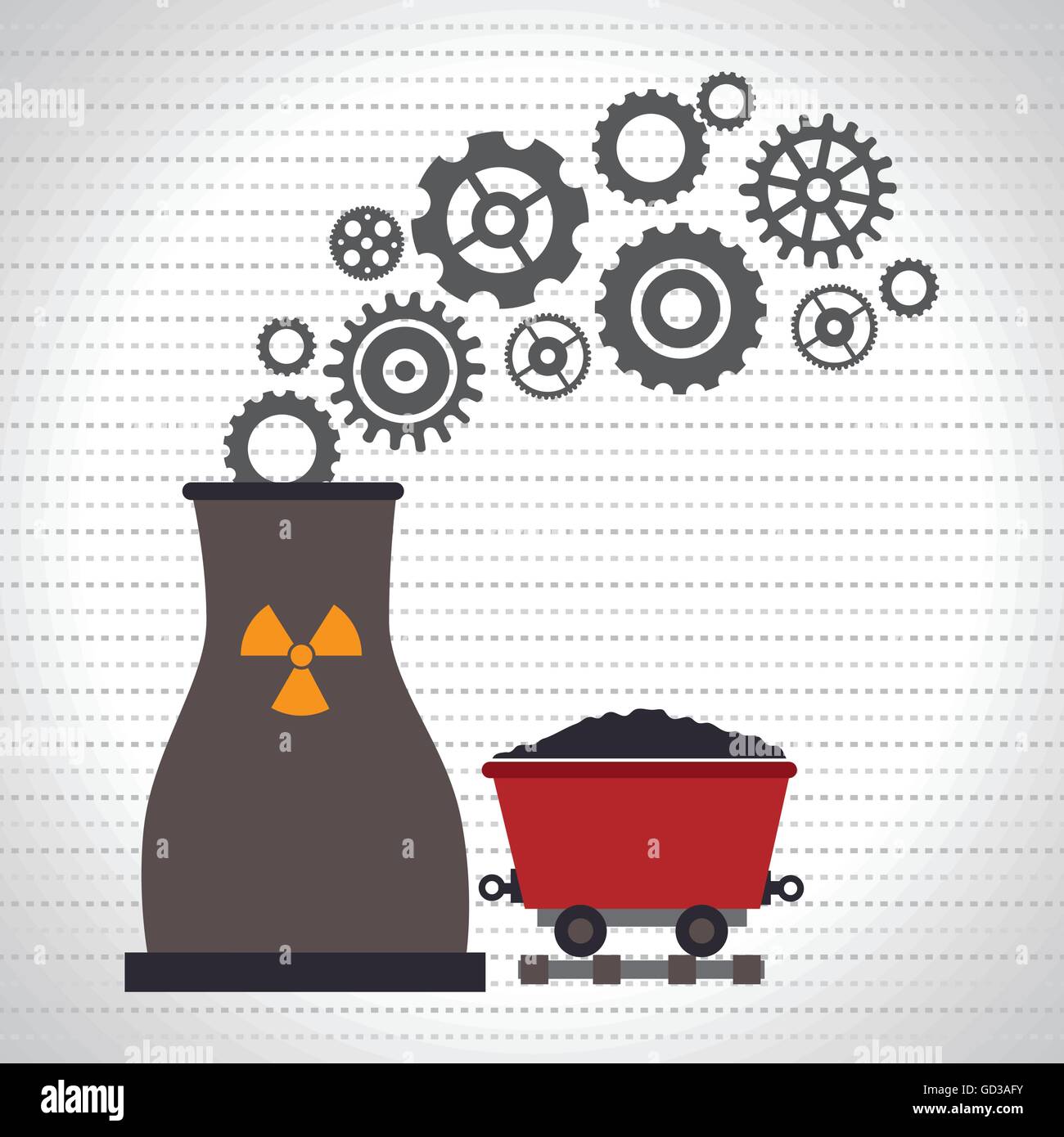 Mining waste Stock Vector Images - Alamy
