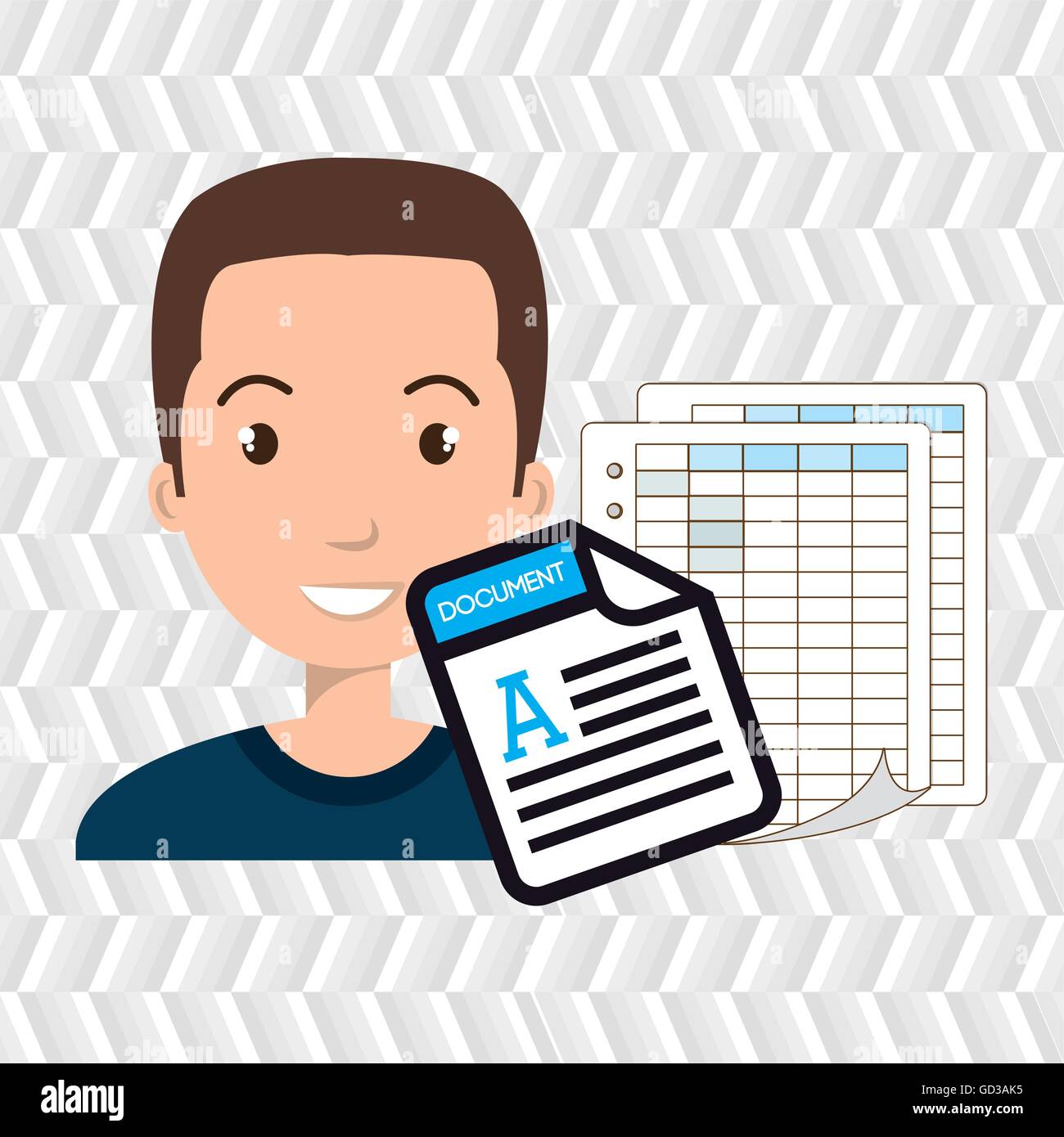 Paperwork photos Stock Vector Images - Alamy