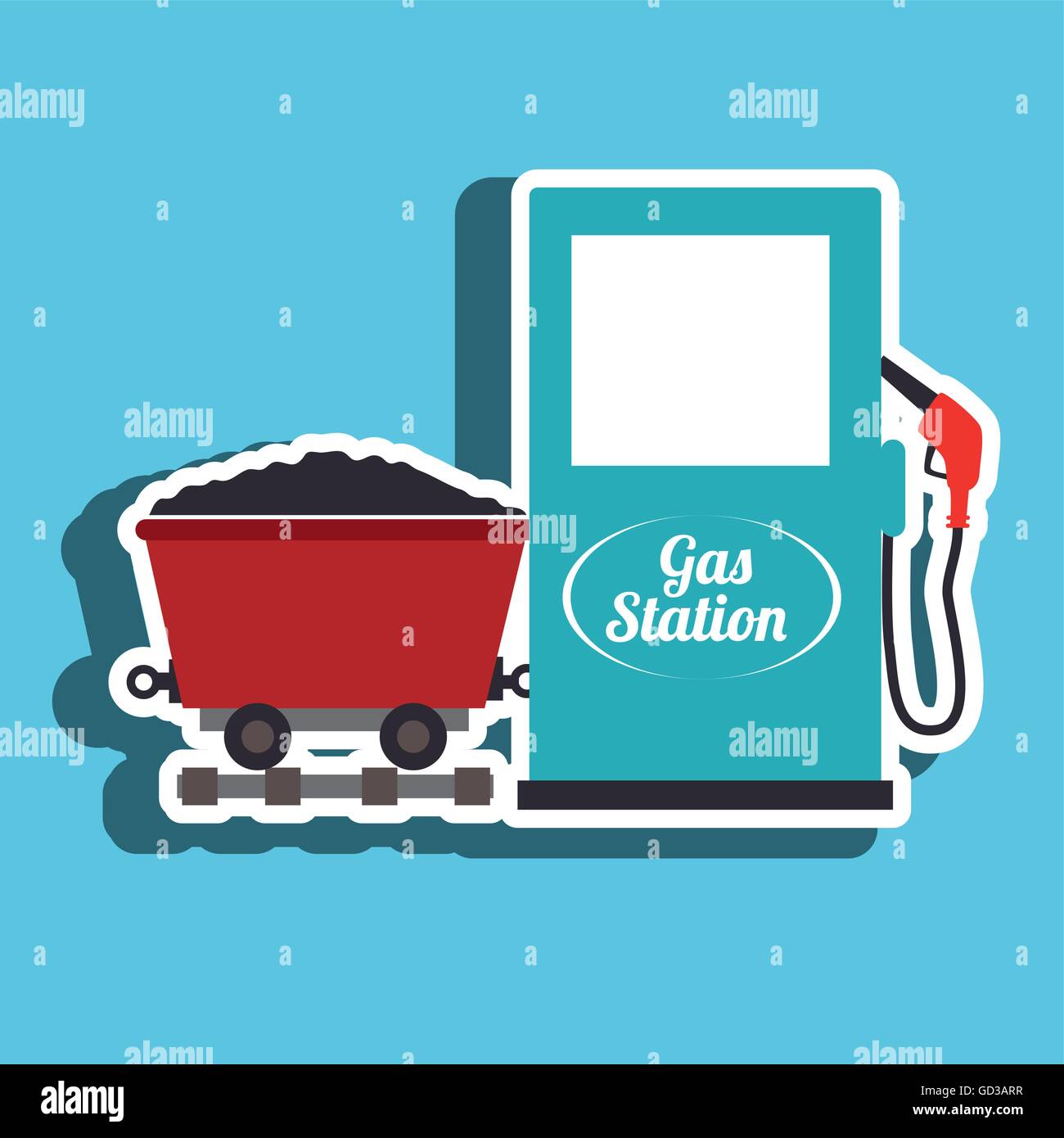 Gold mining drilling Stock Vector Images - Alamy