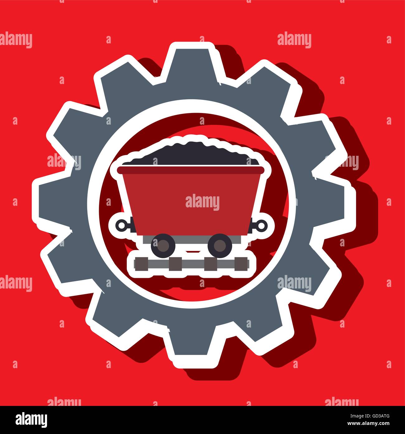 Mine signal Stock Vector Images - Alamy