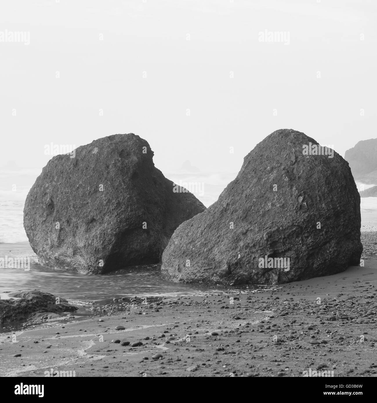 Natural rock formations Black and White Stock Photos & Images - Alamy