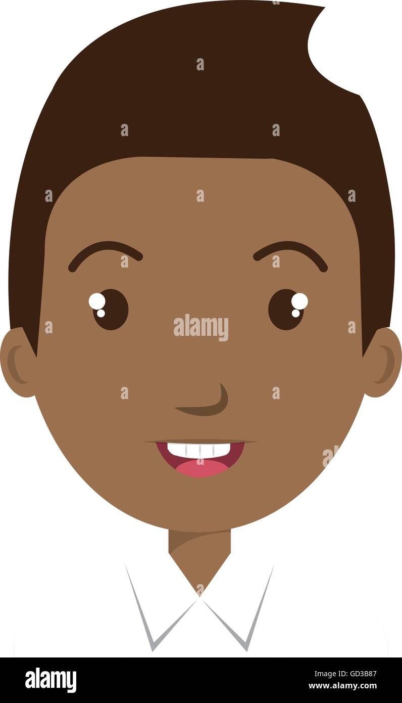 Young boy colorful cartoon design Stock Vector Image & Art - Alamy