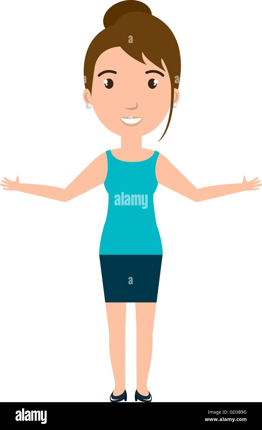 Young people cartoon profile design Stock Vector Image & Art - Alamy