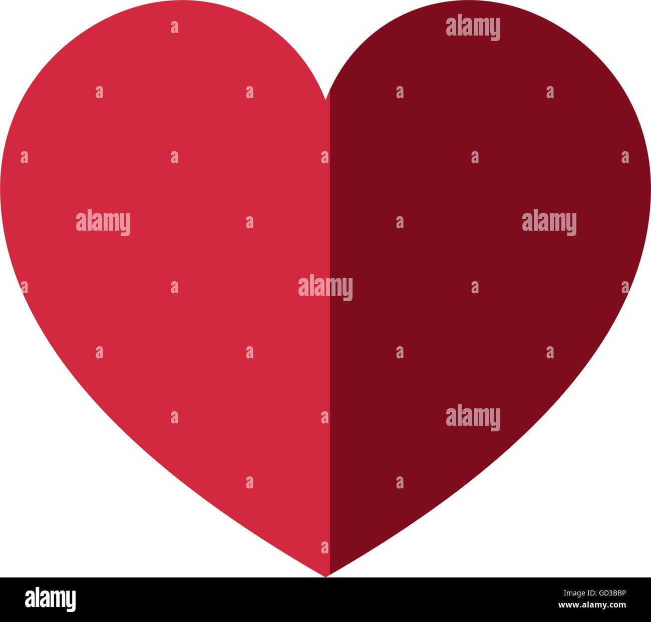 Love and feelings graphic design, vector illustration Stock Vector ...