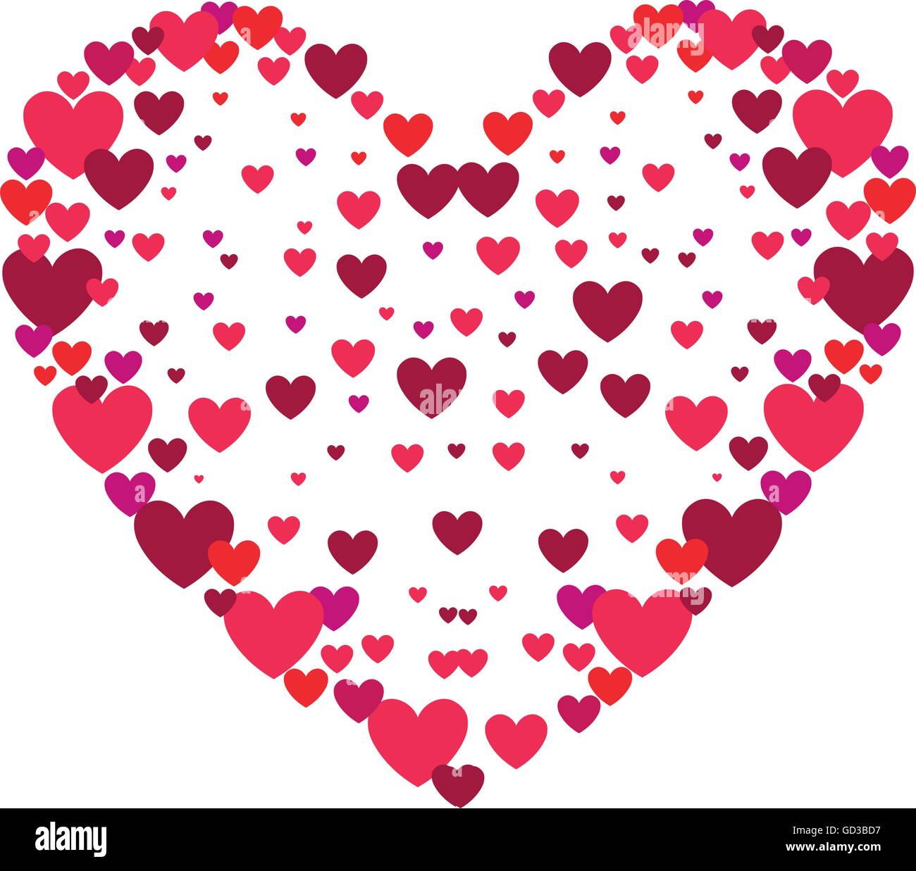 Love and feelings graphic design, vector illustration Stock Vector ...
