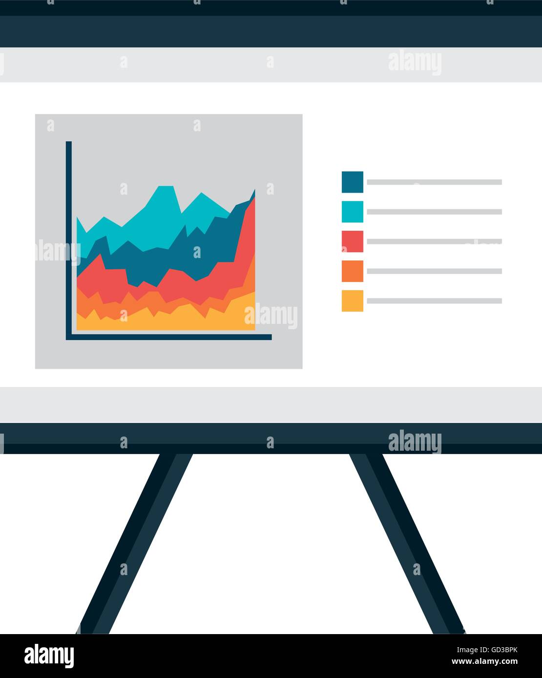 Statistics and graphics information icon Stock Vector Image & Art - Alamy