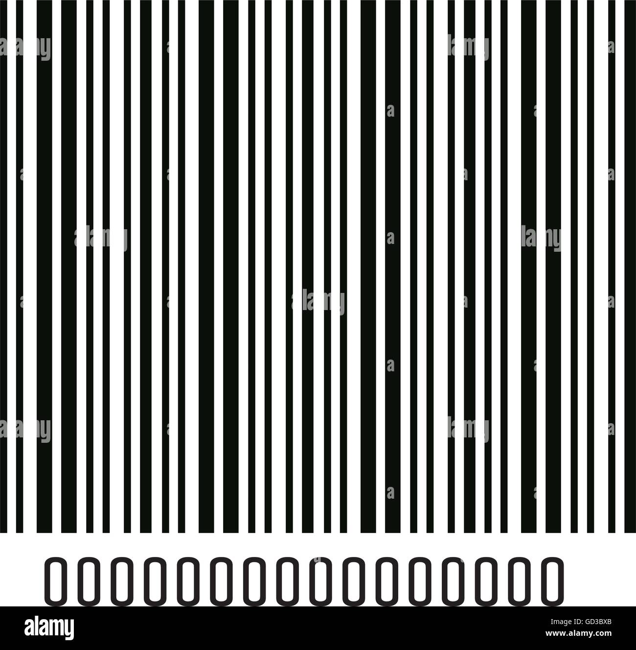 Bar code serial number icon Stock Vector Images - Alamy