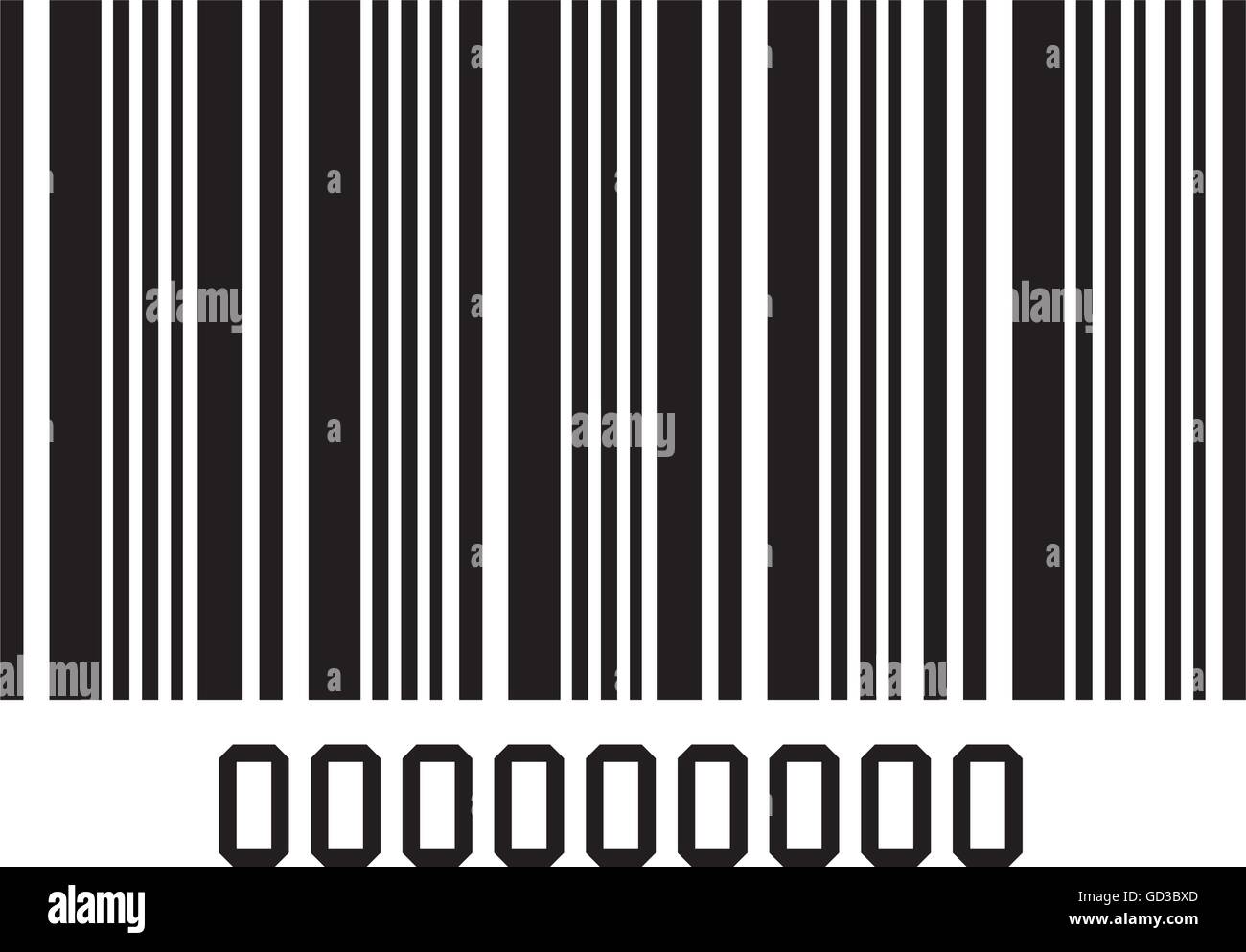Bar code with serial number icon Stock Vector Image & Art - Alamy