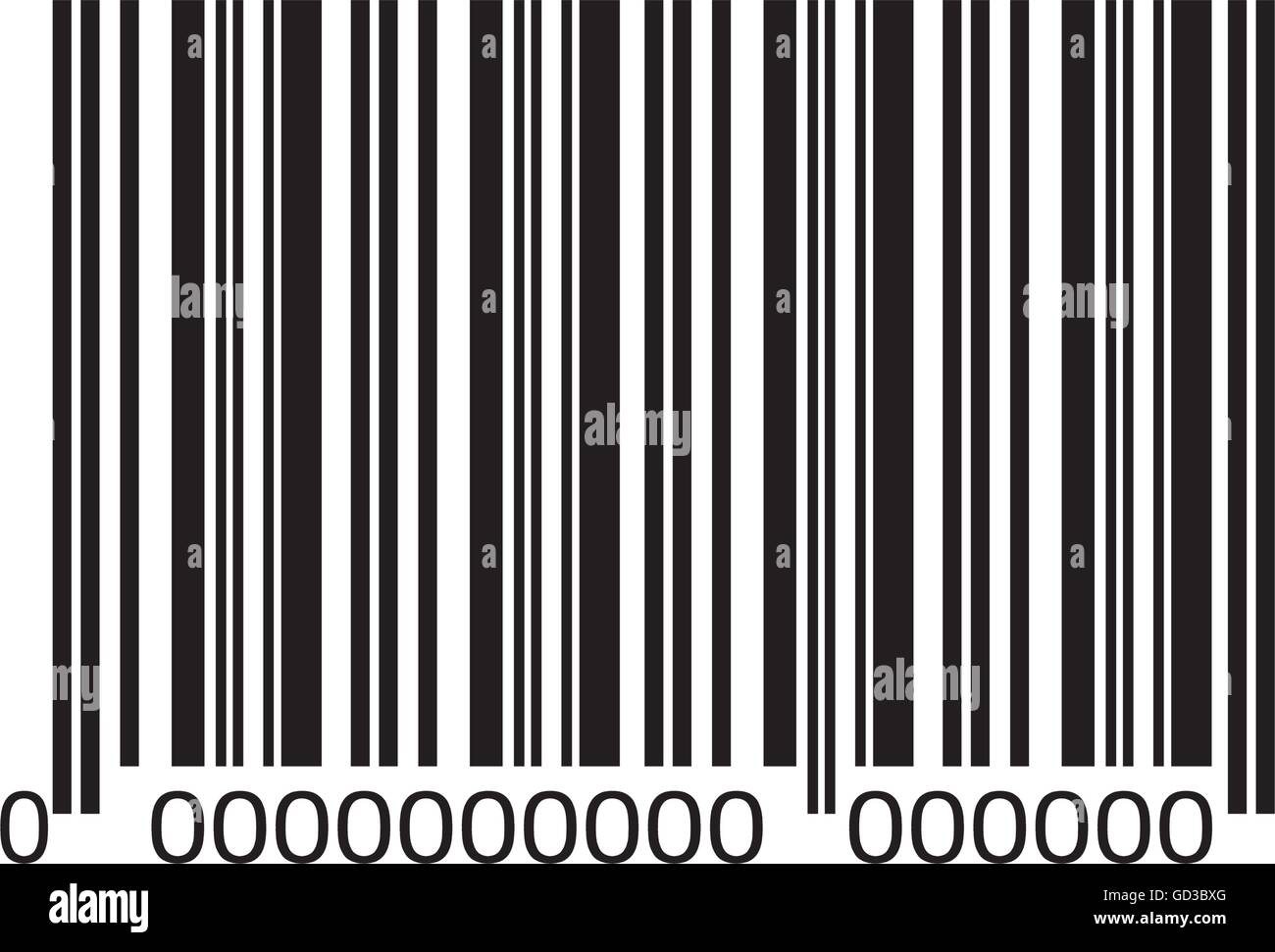 Bar code with serial number icon Stock Vector Image & Art - Alamy